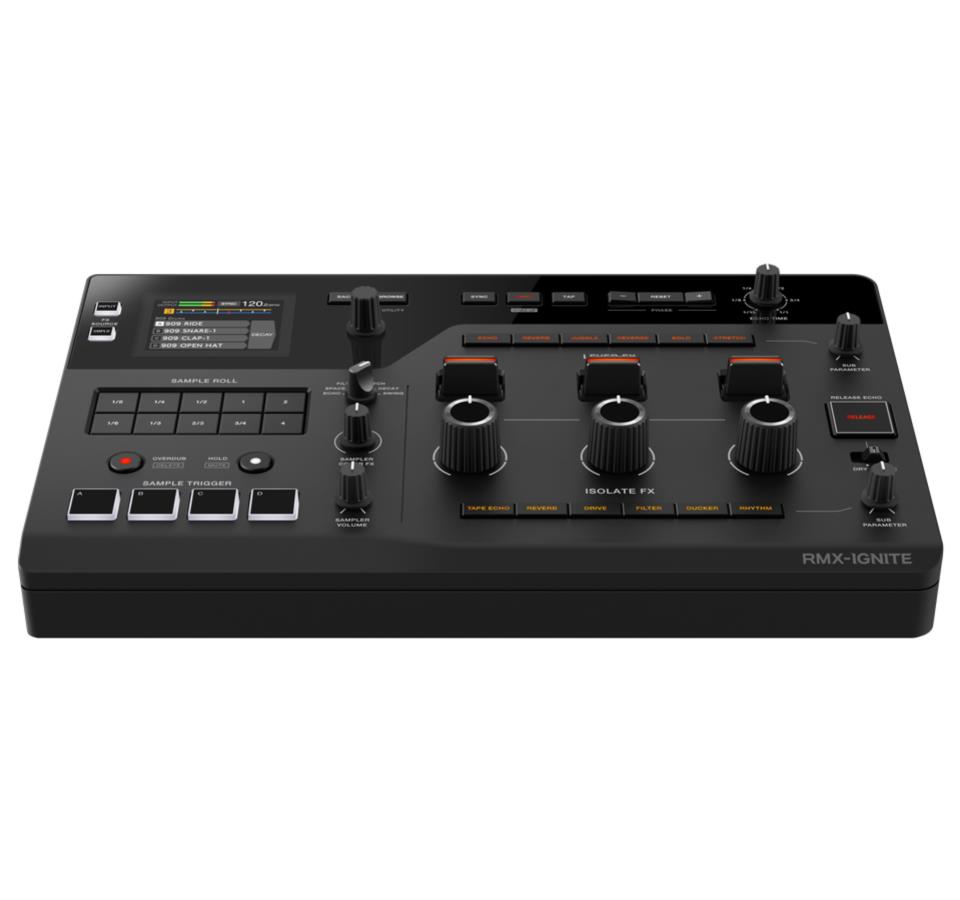 Alpha Theta RMX-IGNITE, DJ Effector schwarz, Effektprozessor für pro ...