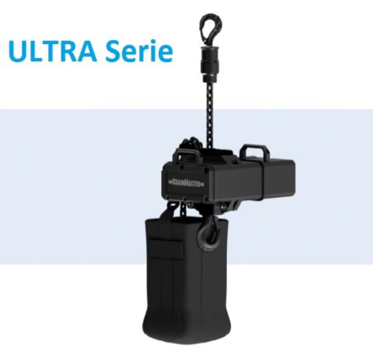 ChainMaster Rigging Lift BGV D8+ Ultra, max. 500kg, 12,5m Kette, Ket ...